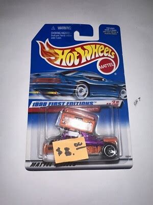 Hot Wheels Slideout 1998 First Editions New Diecast Toy Car