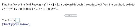 solved use a parameterization to find the flux ss fondo