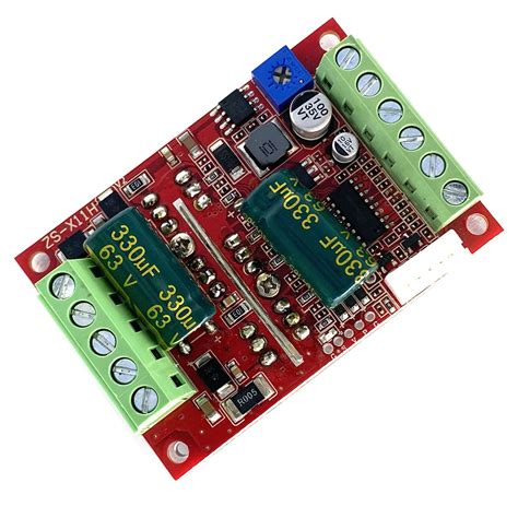 DC 6 60V 400W BLDC Three Phase DC Brushless PWM Hall Electric Motor Controller Driver Board On