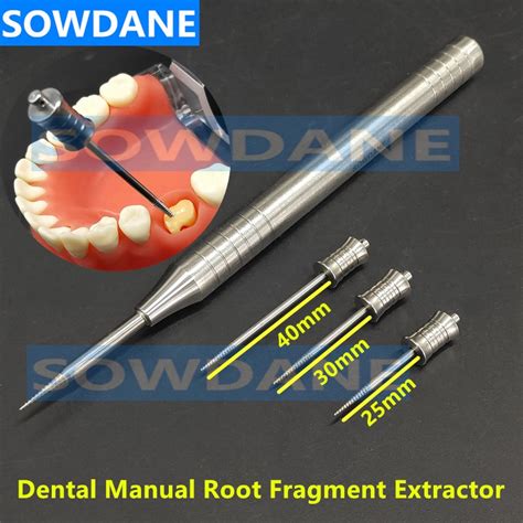 Dental Root Tooth Extraction Screw Dental Root Screw Extractor Apical Root Fragments Tools