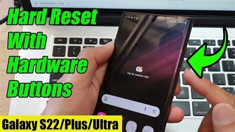 Galaxy S22s22ultra How To Hard Reset With Hardware Buttons