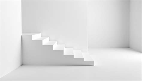 Free Minimalist White Steps Image Staircase Minimalist White