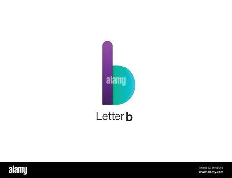 Letter B Logo Icon Design Template Elements Illustration Stock Vector Image Art Alamy