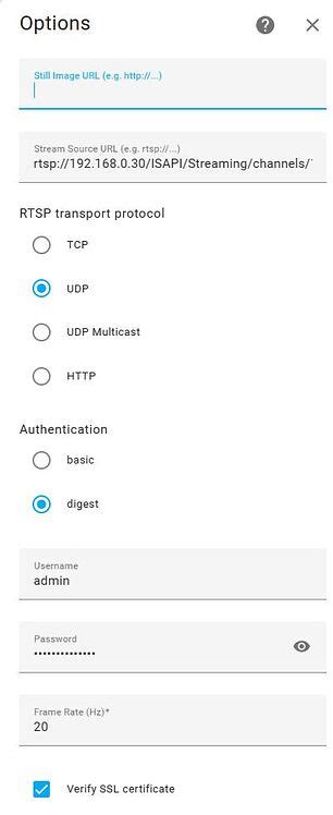 How To Add A Second Generic Camera Frontend Home Assistant Community