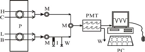 The Schematic Diagram Of Flow Injection Analysis Apparatus Download