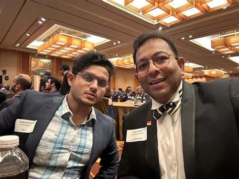 Aninda Mukherjee On Linkedin With Tushar P Doshi At Tie Global Summit