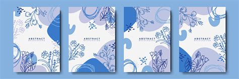 텍스트 꽃 및 나뭇잎을위한 복사 공간이있는 간단한 현대 스타일의 벡터 디자인 템플릿 청첩장 배경 및 프레임 소셜 미디어 스토리