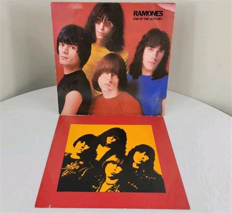 The Ramones End Of The Century Sire Records Lp Vinyl 1980 Srk 6077 Ebay