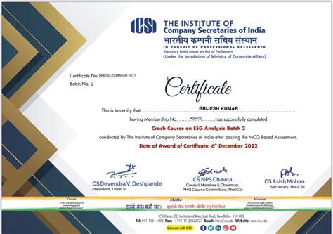 Brijesh Jha On Linkedin Successfully Completed Crash Course On Esg