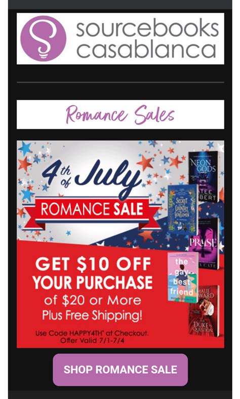 Sourcebook Casablanca Sale This Imprint Has Some Great Authors