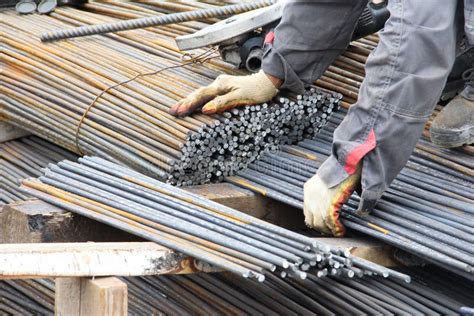 Part Of The Structural Element Of The Reinforcement Stock Image Image Of Frame Industry