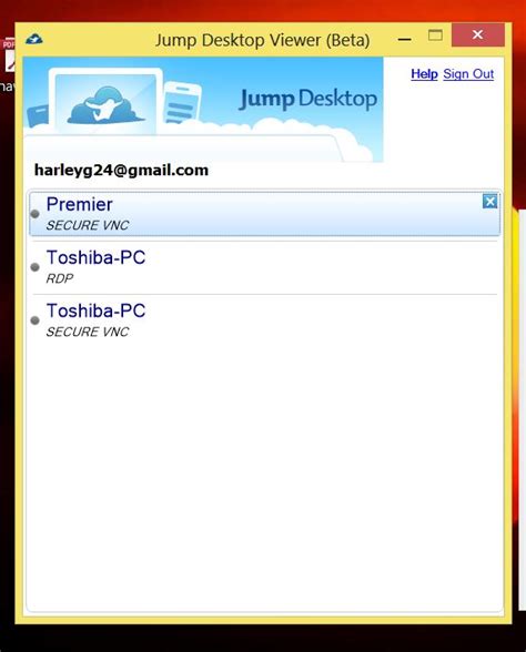 unable to connect to remote computer jump desktop support