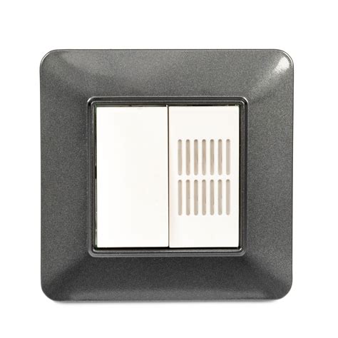 High Quality Italy Standard 2 Moudule Wall Electrical Switch Switch