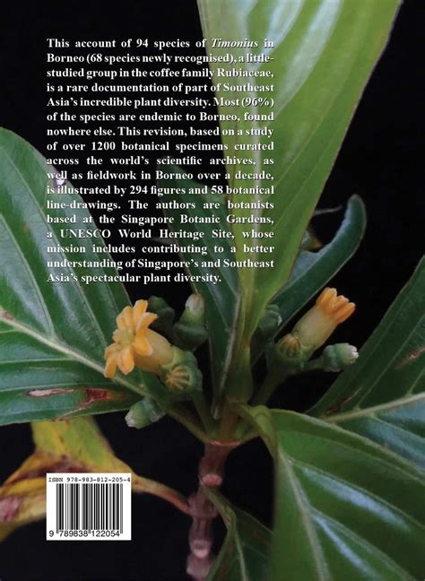 Timonius In Borneo Natural History Publications Borneo