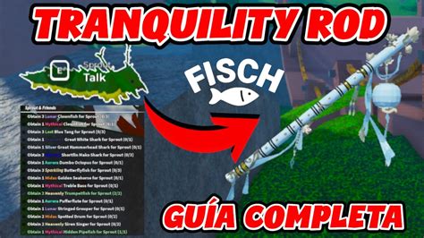Como Conseguir La CaÑa Tranquility Rod En Fisch 🎣 Nuevos Codes Youtube