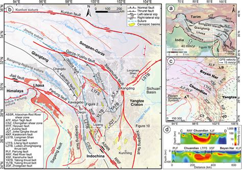 Topography Simplified Cenozoic Geology And Deep Crustal Structure In Download Scientific