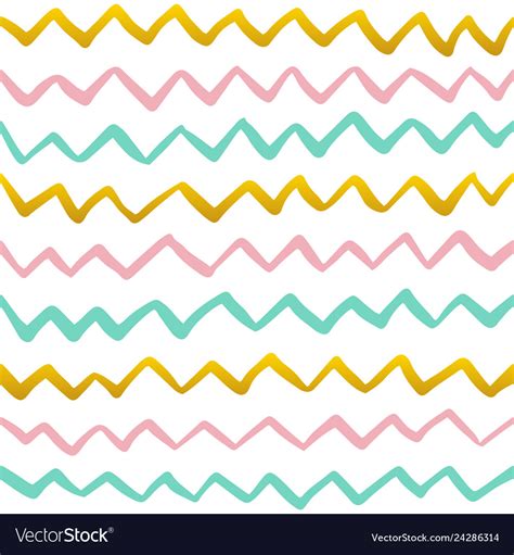 Painting Zig Zag Border