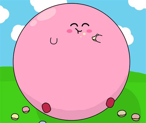 Kirby Eating By Pokedexass4 On Deviantart