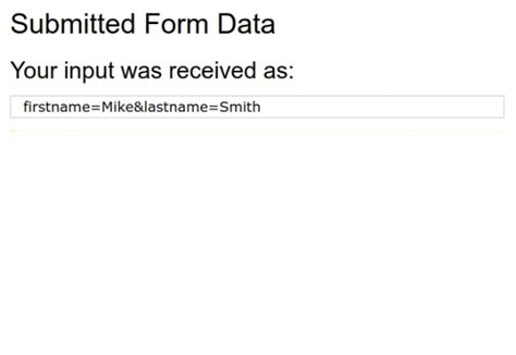 Html Form Action Attribute