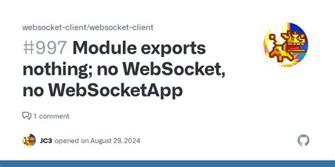 Module Exports Nothing No Websocket No Websocketapp · Issue 997