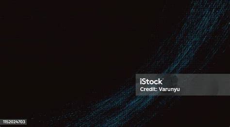 어두운 검은 미래 배경 하이테크 및 속도 네트워크 개념 디자인 벡터 일러스트 레이 션에 추상 푸른 빛 마이크로칩 기술 개념에 대한 스톡 벡터 아트 및 기타 이미지 Istock