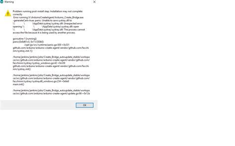 Error Installing Plugin For Createarduinoccedit General Guidance Arduino Forum