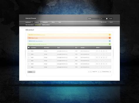 free html and css backend admin panel template admin panel template
