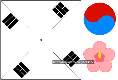 태극기 바람개비만들기 무궁화 바람개비 만들기 도안나눔 네이버 블로그