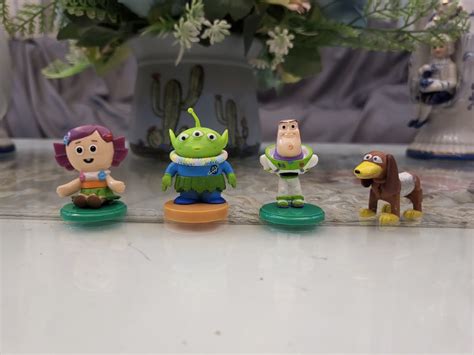Toy Story 4 Pcs Mini Display Set Hobbies And Toys Toys And Games On Carousell