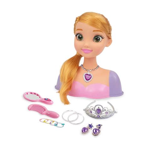 Buy Disney Princess Styling Head Rapunzel With Accessories Online Yallatoys Qatar