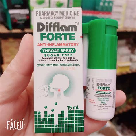 Thailand Difflam Forte Spray Quickly Relieve Sore Throat Sore Throat 15ml Lazada Ph