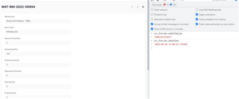 bin actual qty issue · issue 35408 · frappe erpnext · github