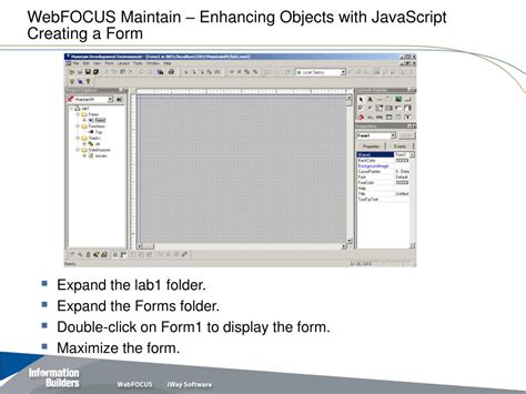 Ppt Webfocus Maintain Enhancing Objects With Javascript Powerpoint