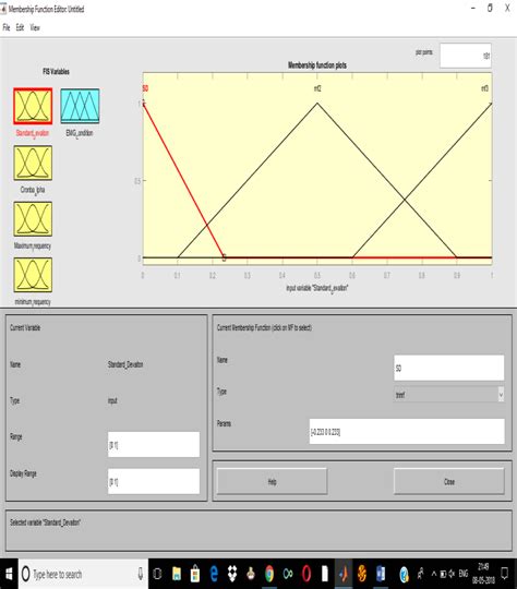 Fuzzy Inference Set Up Fig Fuzzy Input And Output Set Up Download Scientific Diagram