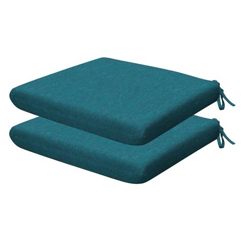 Outdoor Universal Seat Cushion 2 Pack 18 Wide X 175 Deep X 25