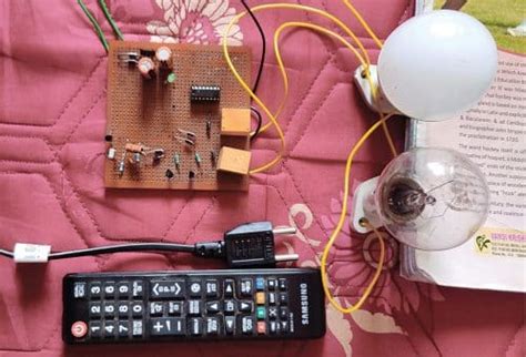 On Off Remote Control For Two Appliances Full Electronics Project