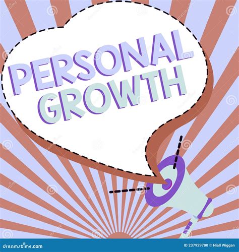 Sign Displaying Personal Growth Business Showcase A Longterm Process Which Shows The