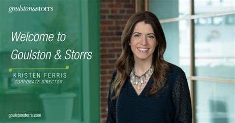 Beth Cuzzone On Linkedin Goulstonstorrs