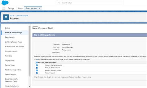 Roll Up Summary Fields In Salesforce For Count Function