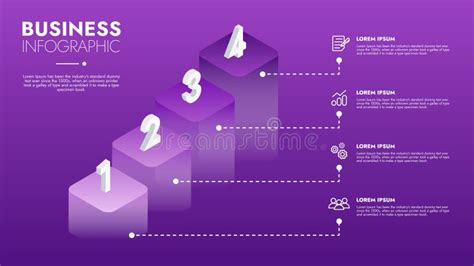 Infographic Template For Presentation Business Data Visualization
