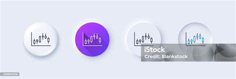 원통형 차트 선 아이콘입니다 재무 그래프 선 아이콘 벡터 0명에 대한 스톡 벡터 아트 및 기타 이미지 0명 3차원 형태 경제 Istock