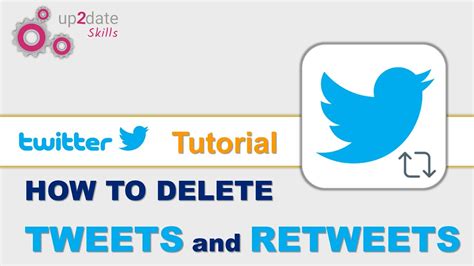 How to delete Tweets and Retweets from your Twitter profile page - YouTube