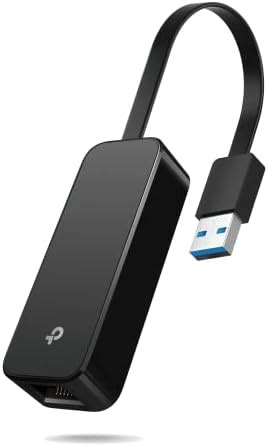 Amazon Com Amazon Basics USB 3 0 To 10 100 1000 Gigabit Ethernet Internet Adapter Black