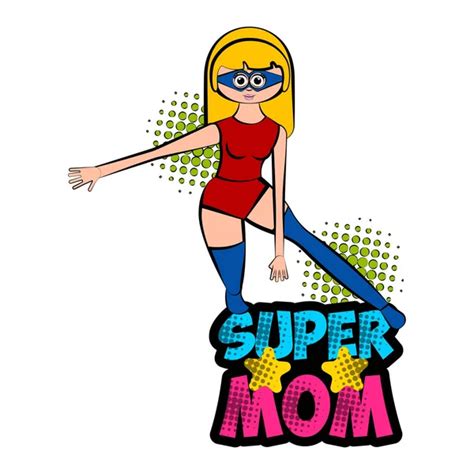 100 000 Super Mom Cartoon Vector Images Depositphotos