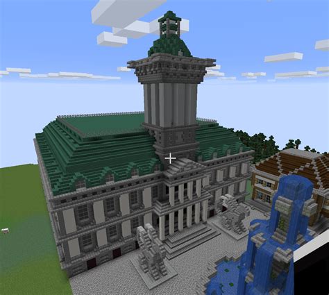 Minecraft Town Hall