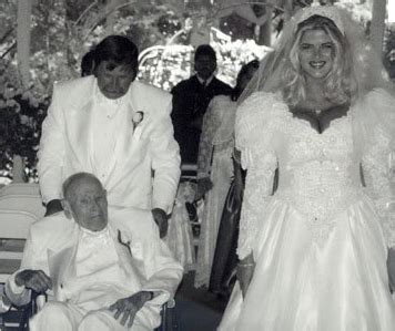 Anna Nicole Smith And J Howard Marshall Ii Houston 1994 Anna