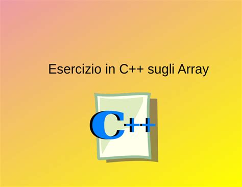 Esercizio In C Sugli Array N1 Blog Di Informatica Del Prof Giuseppe Sportelli