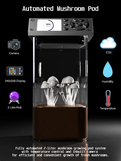 Fully Automated Mushroom Pod Rhwstartups