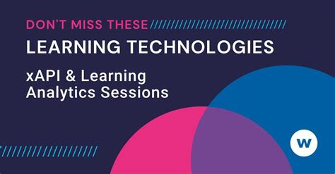 Learning Technologies 2022 Guide Xapi And Learning Analytics Sessions