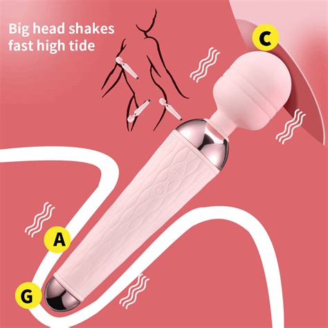 Muti Speed Magic Usb Charging Wand Av Vibrator Sex Toys For Woman